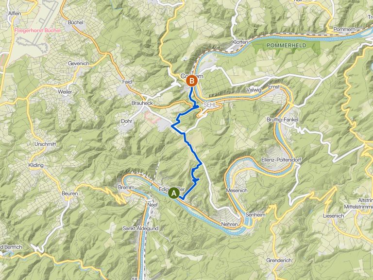 Von Ediger-Eller nach Cochem | Wanderung | Komoot